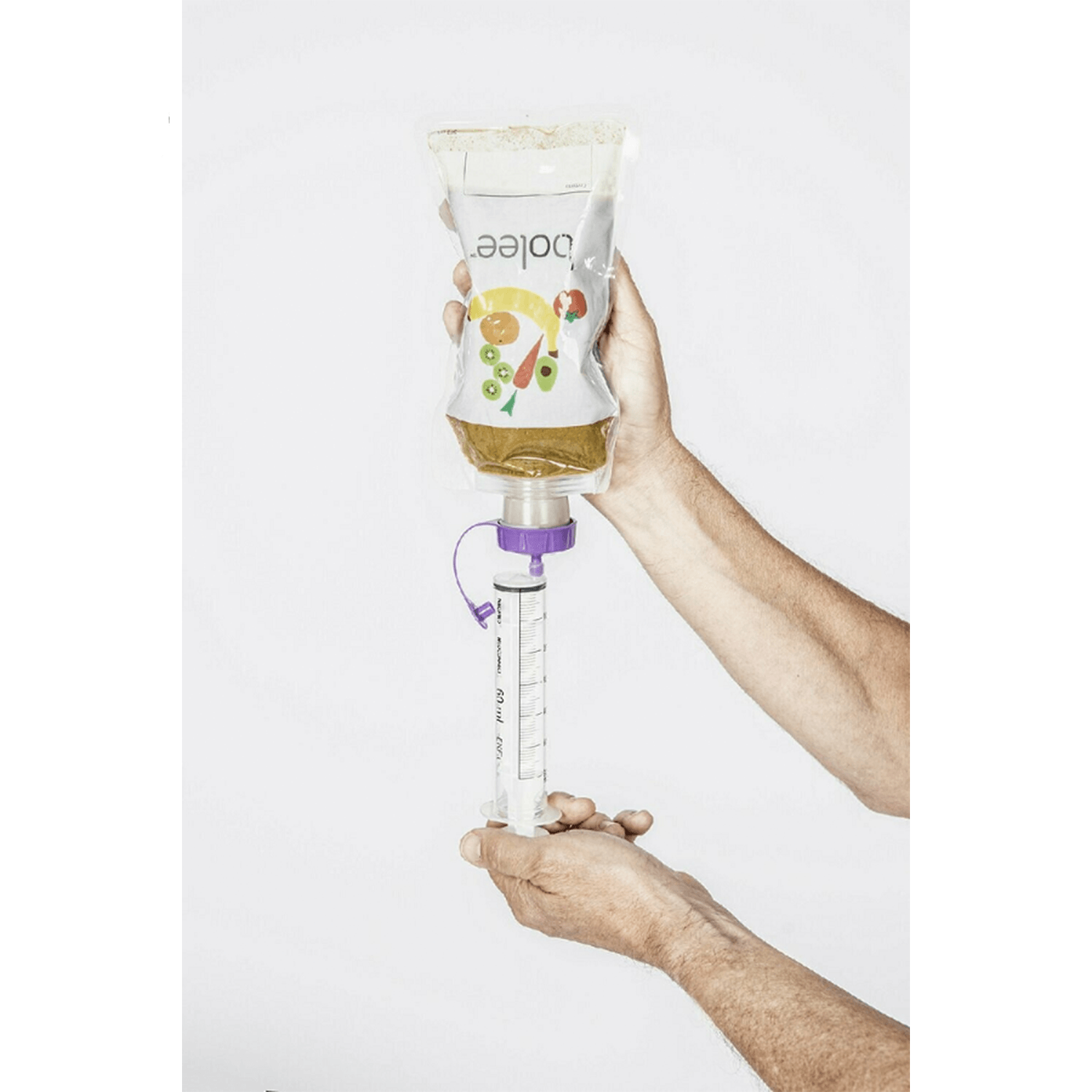 Bolink bFed System Enteral Feed Syringe Kit (extra bolee bags availabl ...