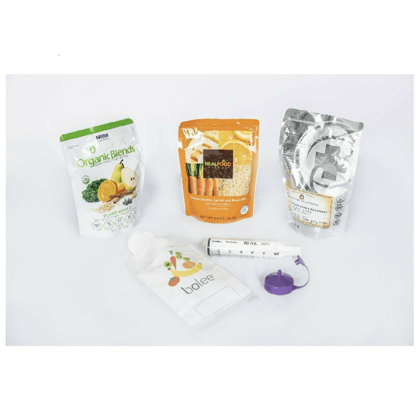 Bolink bFed System Enteral Feed Syringe Kit (extra bolee bags availabl ...