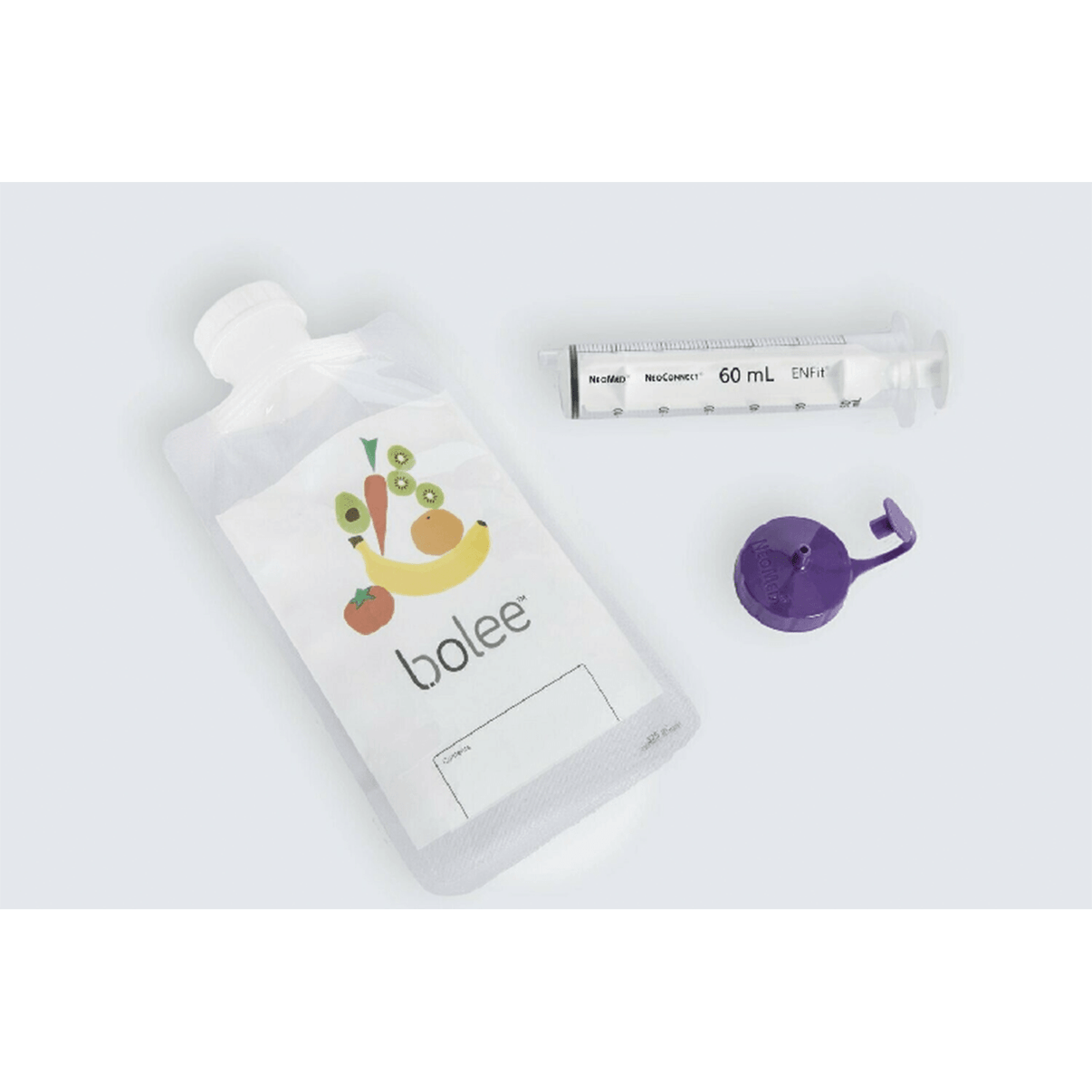 Bolink bFed System Enteral Feed Syringe Kit (extra bolee bags availabl ...