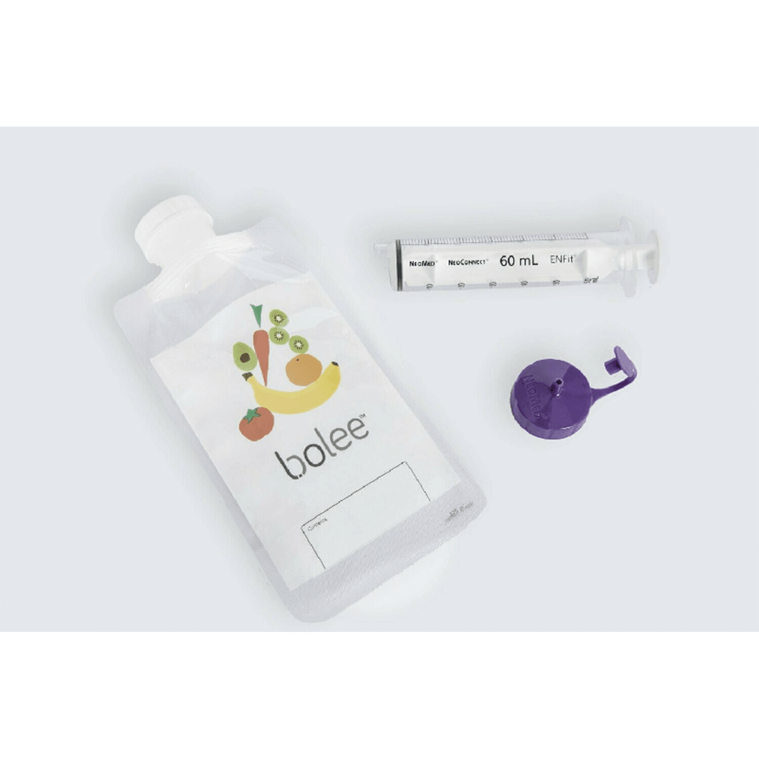 Bolink bFed System Enteral Feed Syringe Kit (extra bolee bags availabl ...