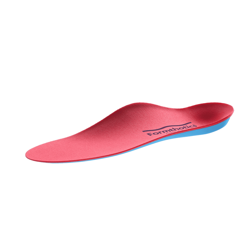 Formthotics Pre-Fabricated Full Length, Dual Density Blue/Red Orthotic ...